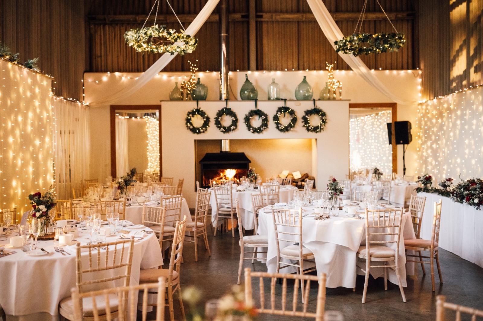 A Magical Christmas Wedding at Houchins - Houchins Weddings & Events in ...